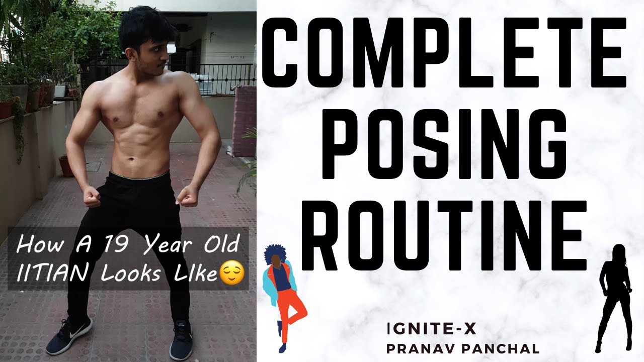 COMPLETE POSING ROUTINE // Posing In My Bulky Condition - YouTube