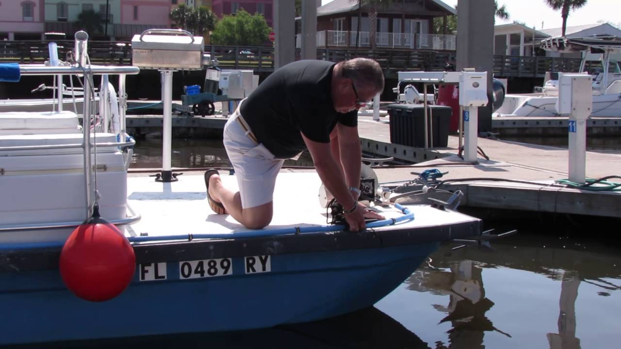 EZ Riser Flexible Boat ladder - YouTube