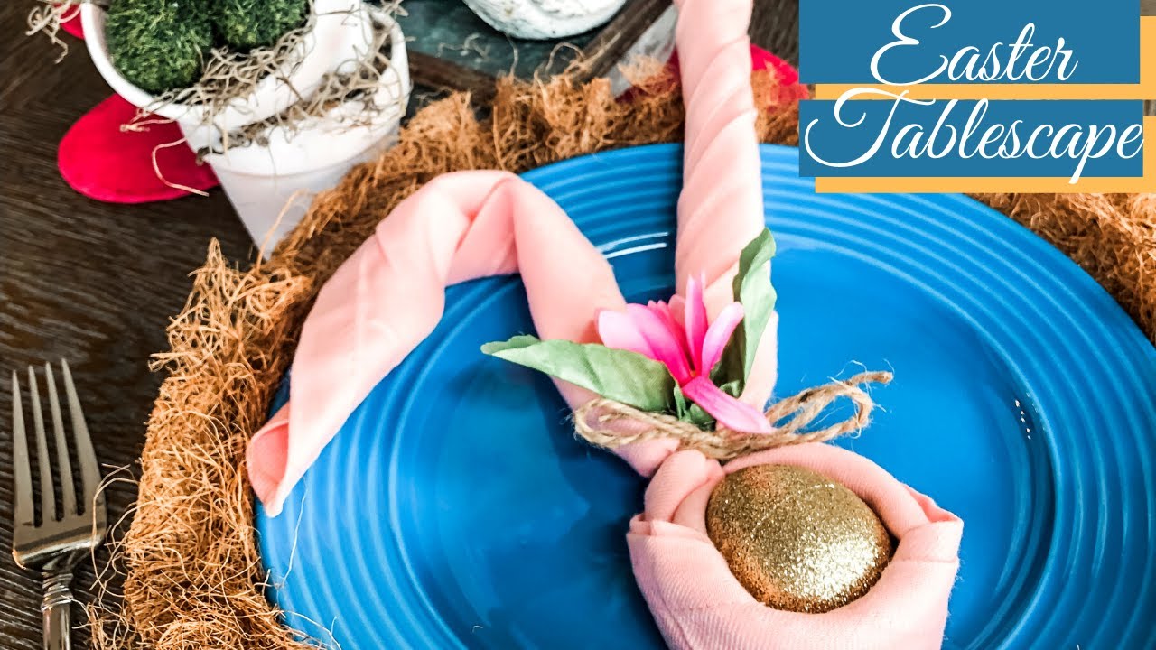 EASTER DECORATIONS IDEAS Dollar Tree DIY Easter Tablescape YouTube easter-decorations-ideas-dollar-tree-diy-easter-tablescape-youtube
