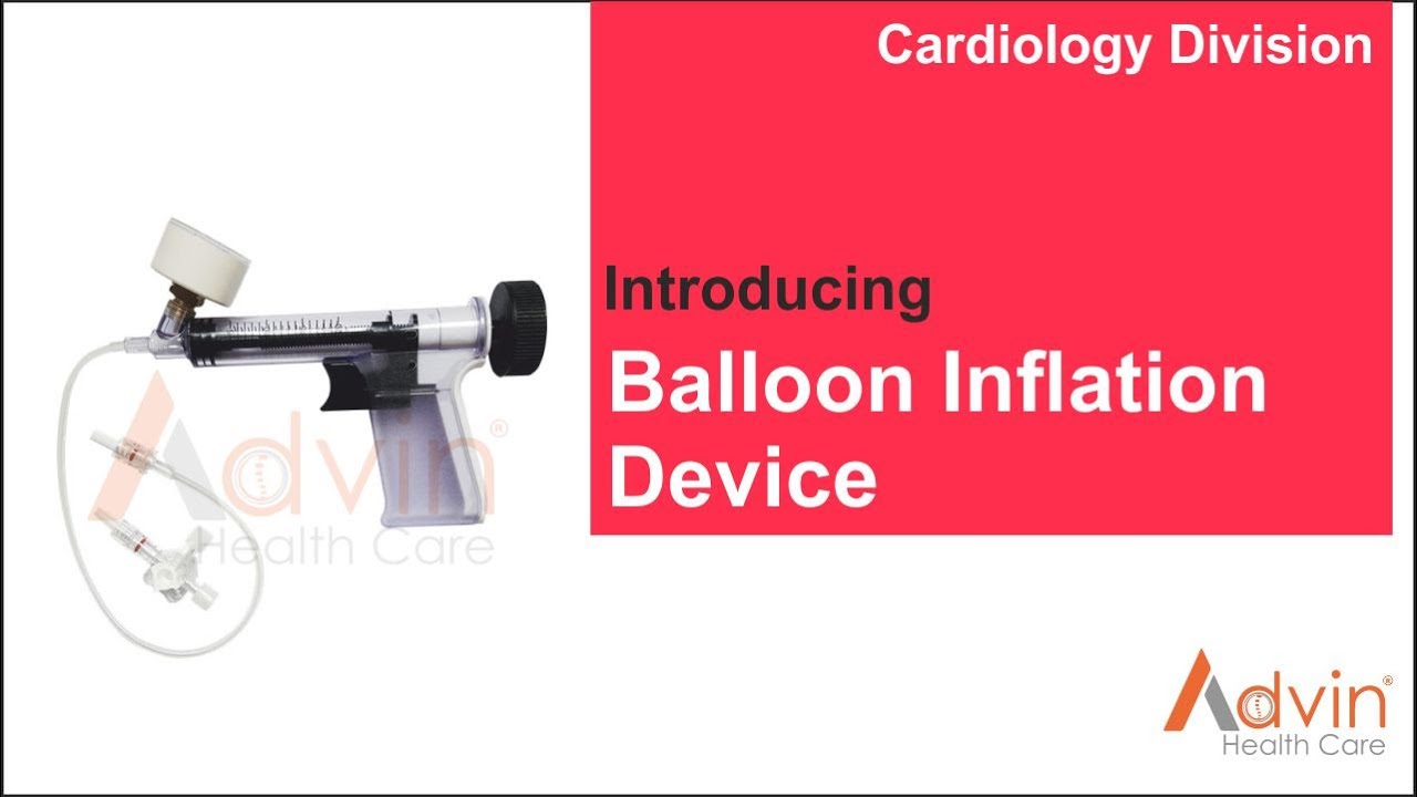 Cardiology Balloon Inflation Device - YouTube