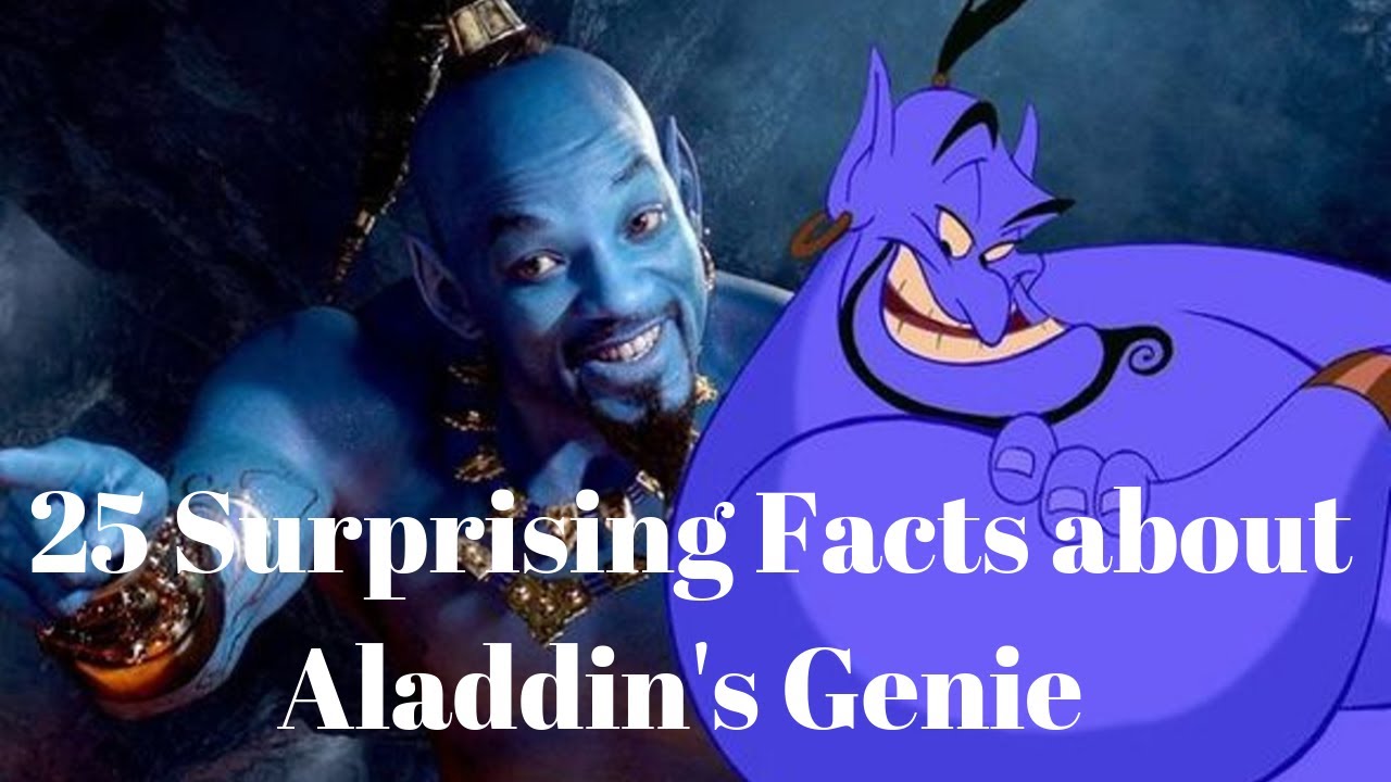 25 Surprising Facts about Aladdin's Genie !!!! - YouTube