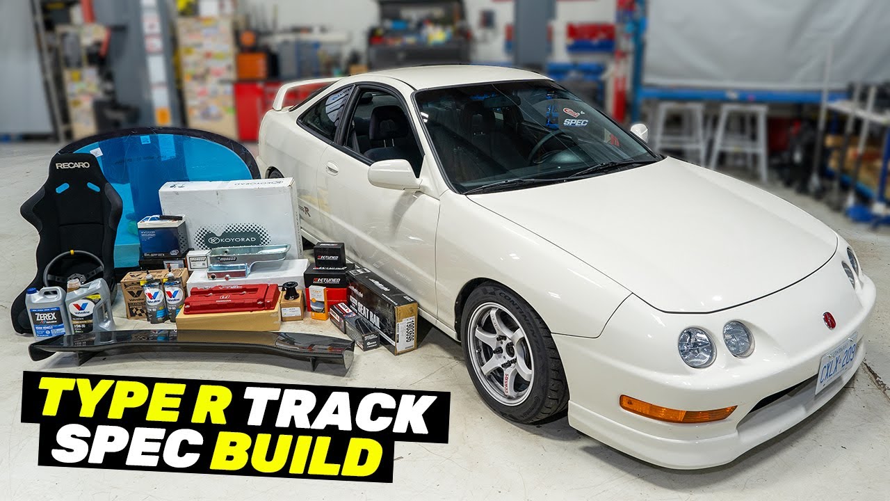 $3500 Integra Type R Track Build - PT 1 - YouTube
