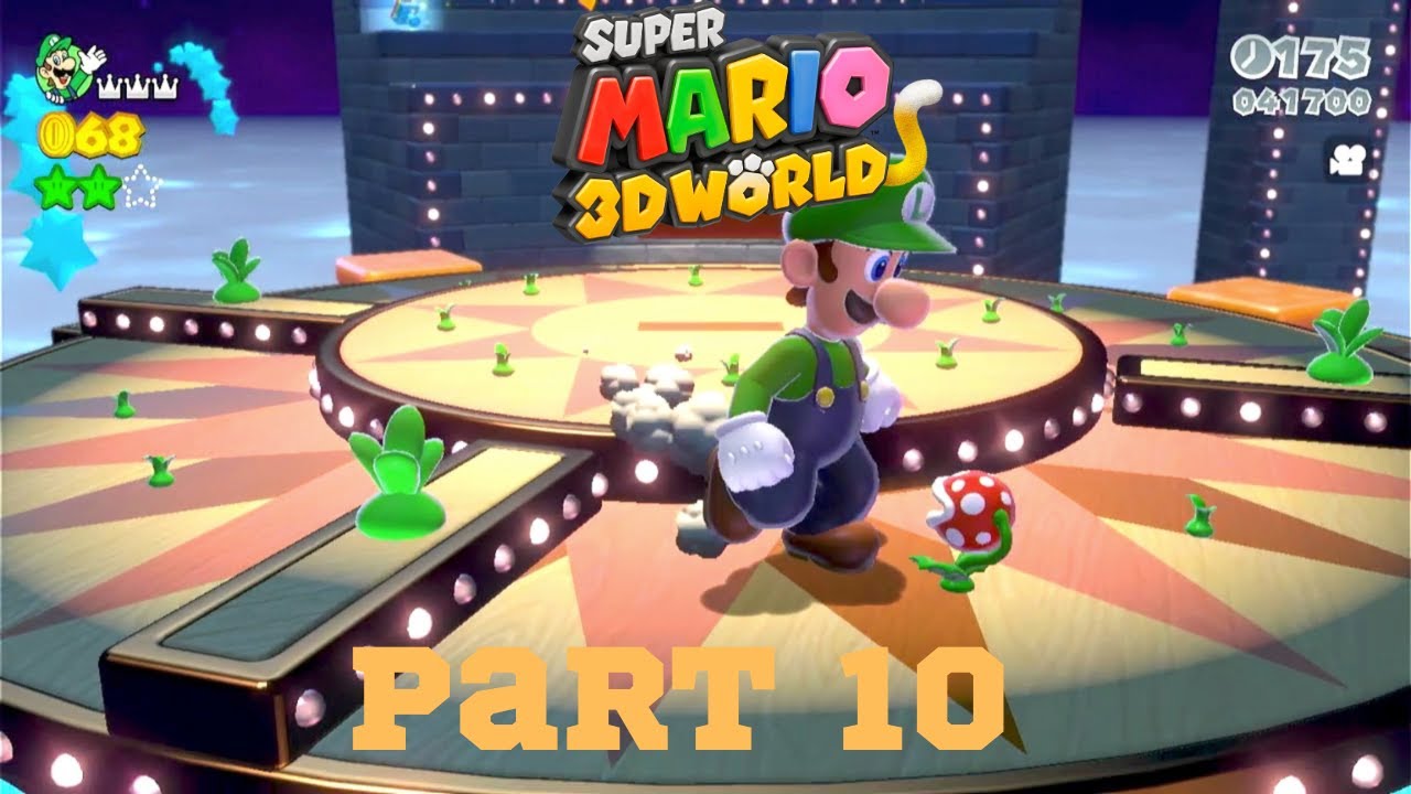 The Start of World 5 (Super Mario 3D World Part 10) - YouTube