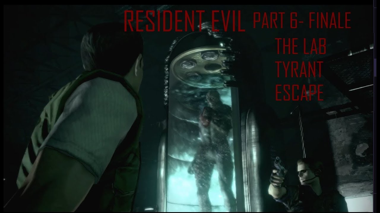Resident Evil REmake: Part 6 - Finale (The Lab, Tyrant, Escape) - YouTube