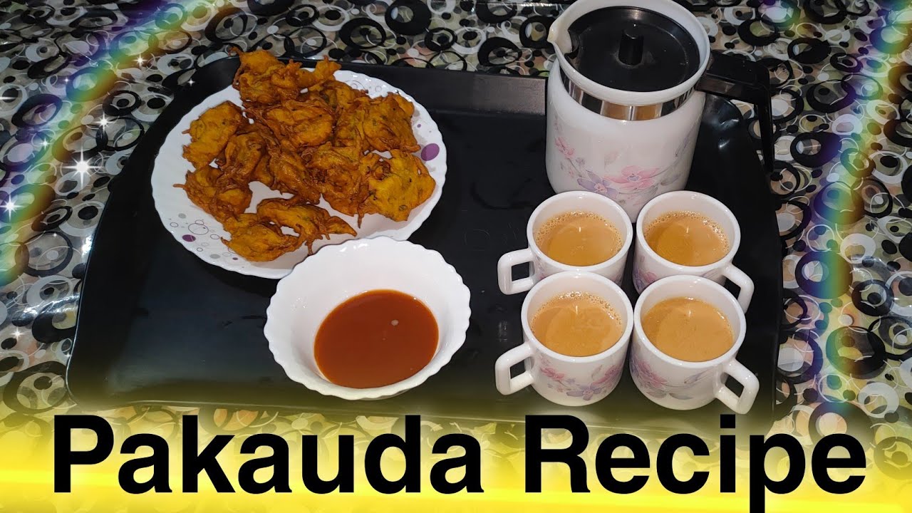 pakauda recipe at home| how to make besan pakauda recipe| rainy season ...