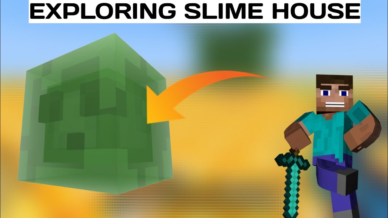 EXPLORING SLIME HOUSE IN MINECRAFT|JATT KIDD - YouTube