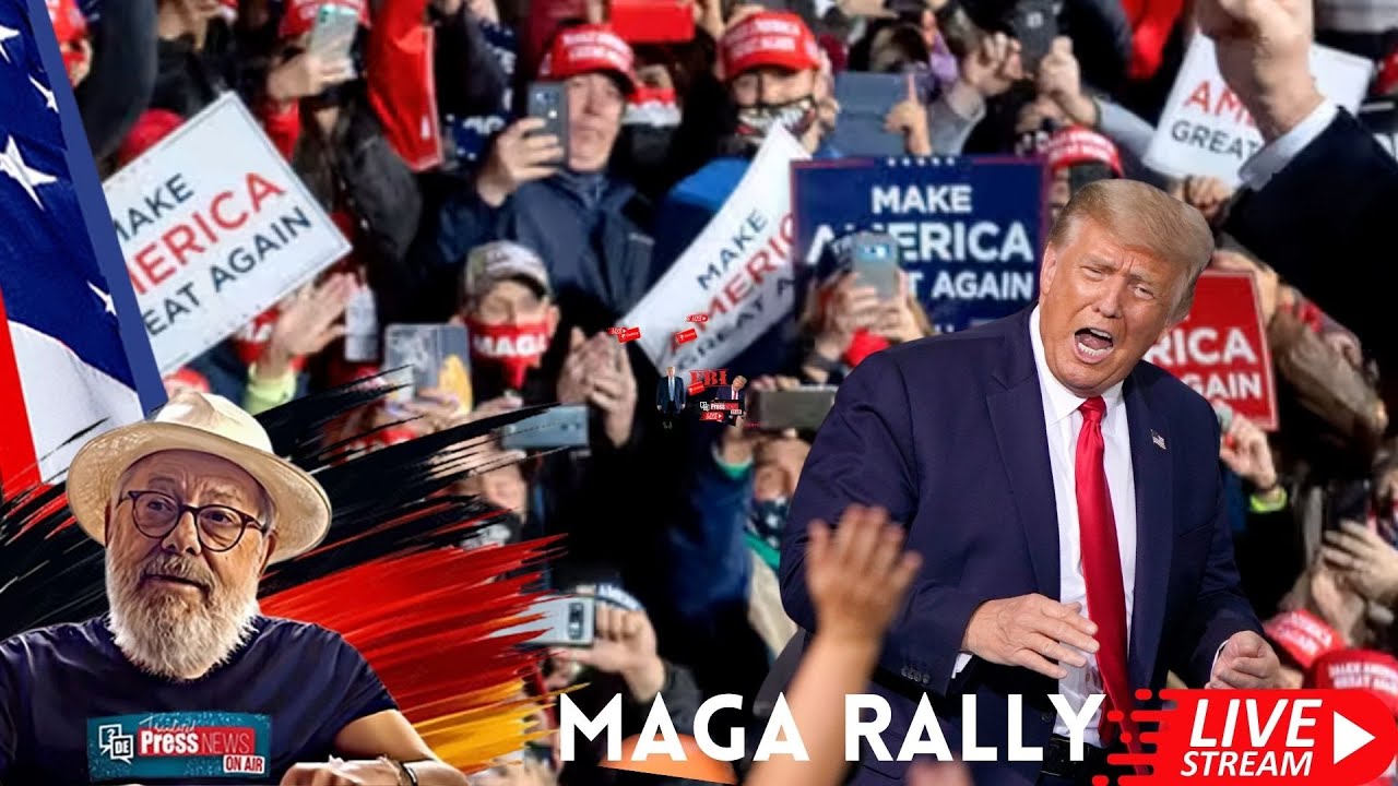 LIVE - Trump MAGA Rally in Clive, Iowa. - YouTube