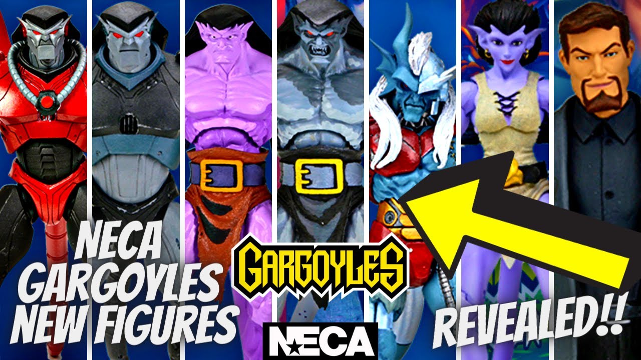 NECA Gargoyles New Figures Revealed!! - YouTube