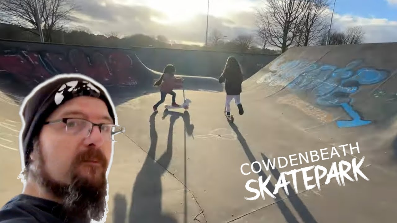 COWDENBEATH SKATEPARK TRY OUT | FAMILY FUN AT THE #skatepark # ...