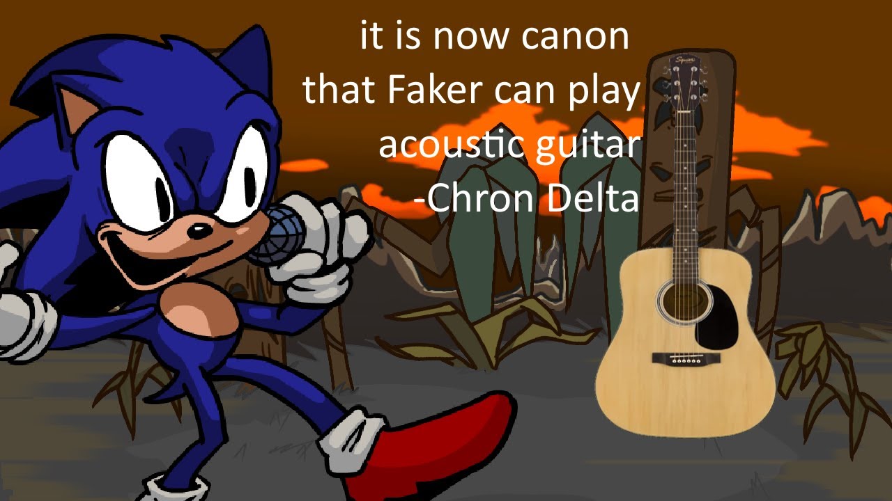 Faker - Acoustic Remix/Version - FNF: VS Sonic.exe - YouTube