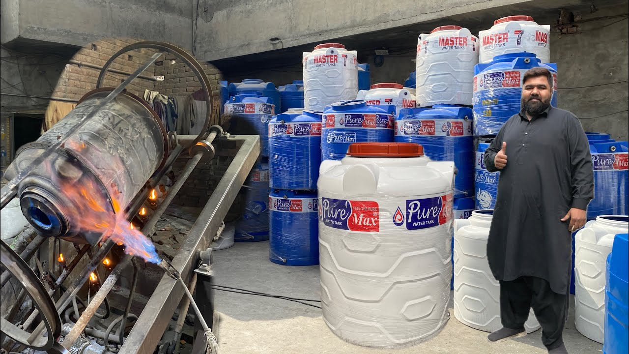 Production Of Plastic Water Tanks Factory Complete Process ...