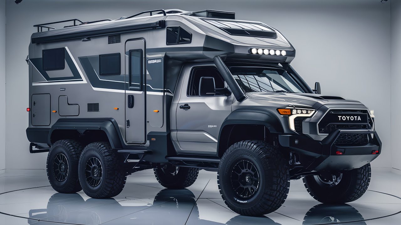 Luxury on the Go: Inside the Stunning 2025 Toyota Camper Van" - YouTube