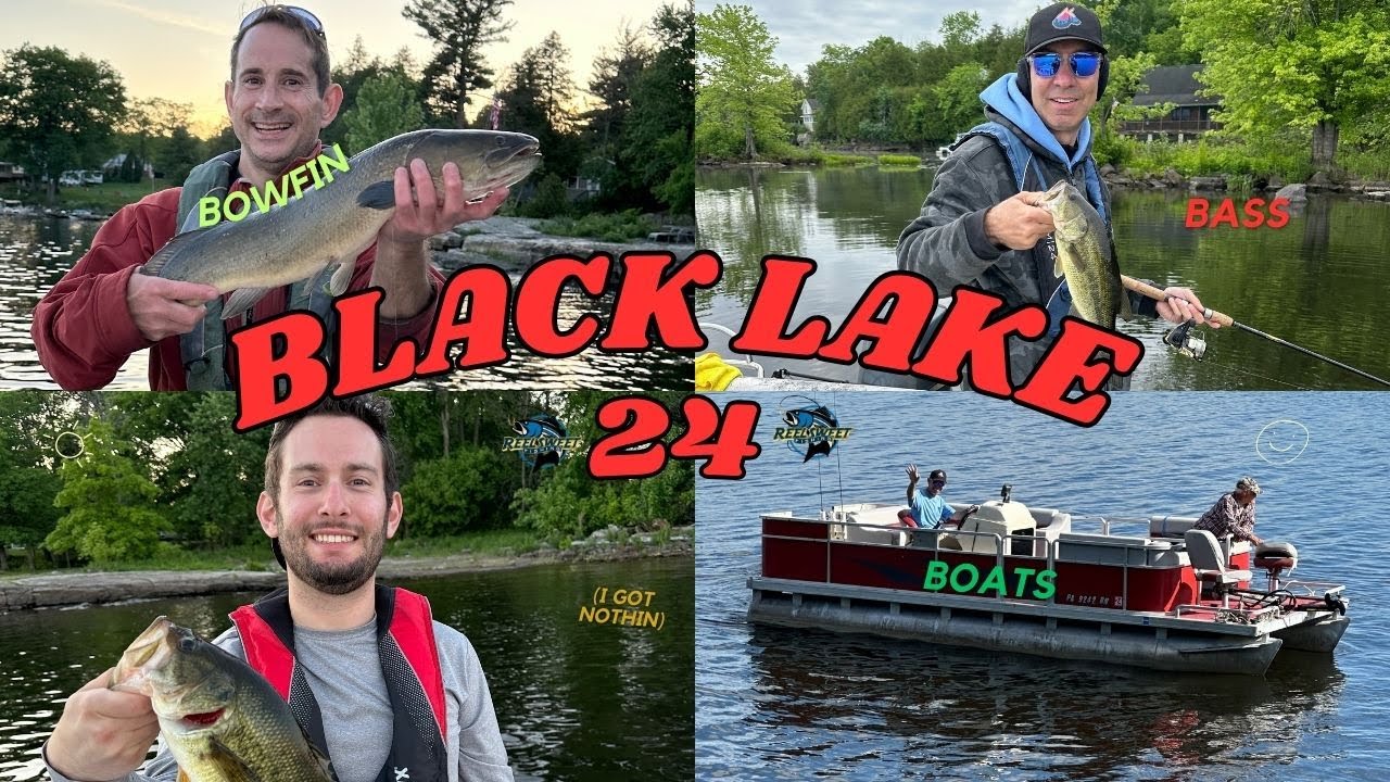 Reel Sweet Black Lake trip 2024 #fishing #freshwaterfish - YouTube