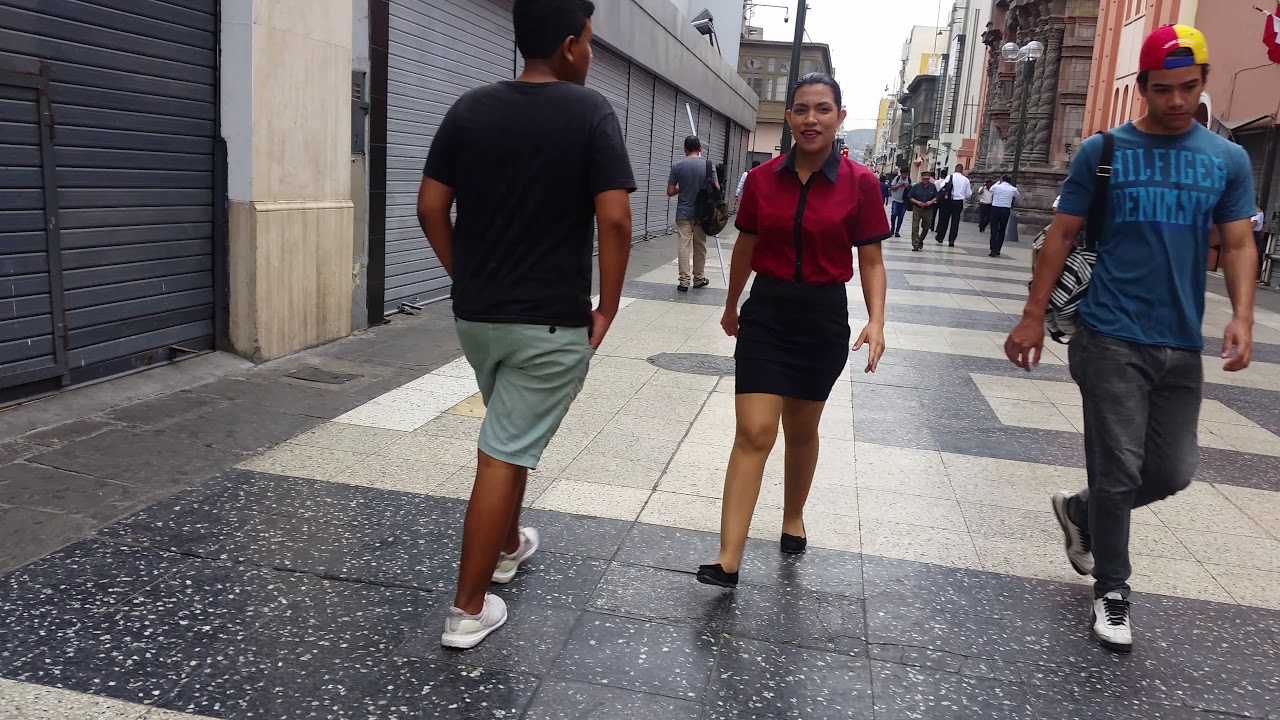 Poca gente circulando por JR de la unión.. febrero de 2019 - YouTube