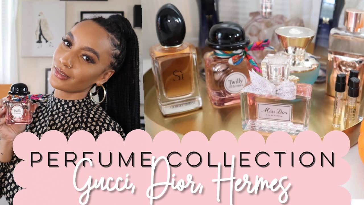 MY PERFUME COLLECTION | GUCCI, DIOR, HERMES | PAYTON SKY. - YouTube