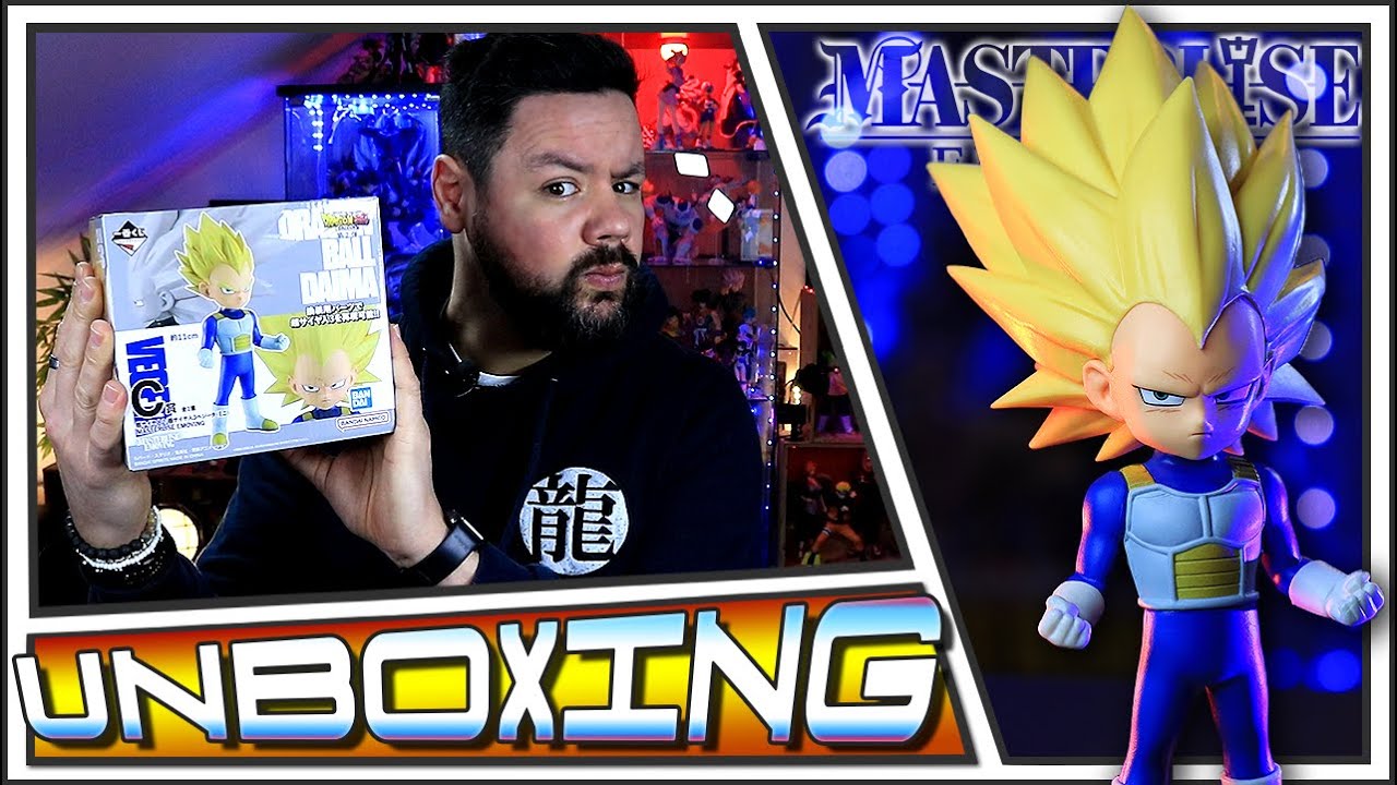 VEGETA SSJ3 MINI MASTERLISE EMOVING ICHIBAN KUJI DRAGON BALL DAIMA ...