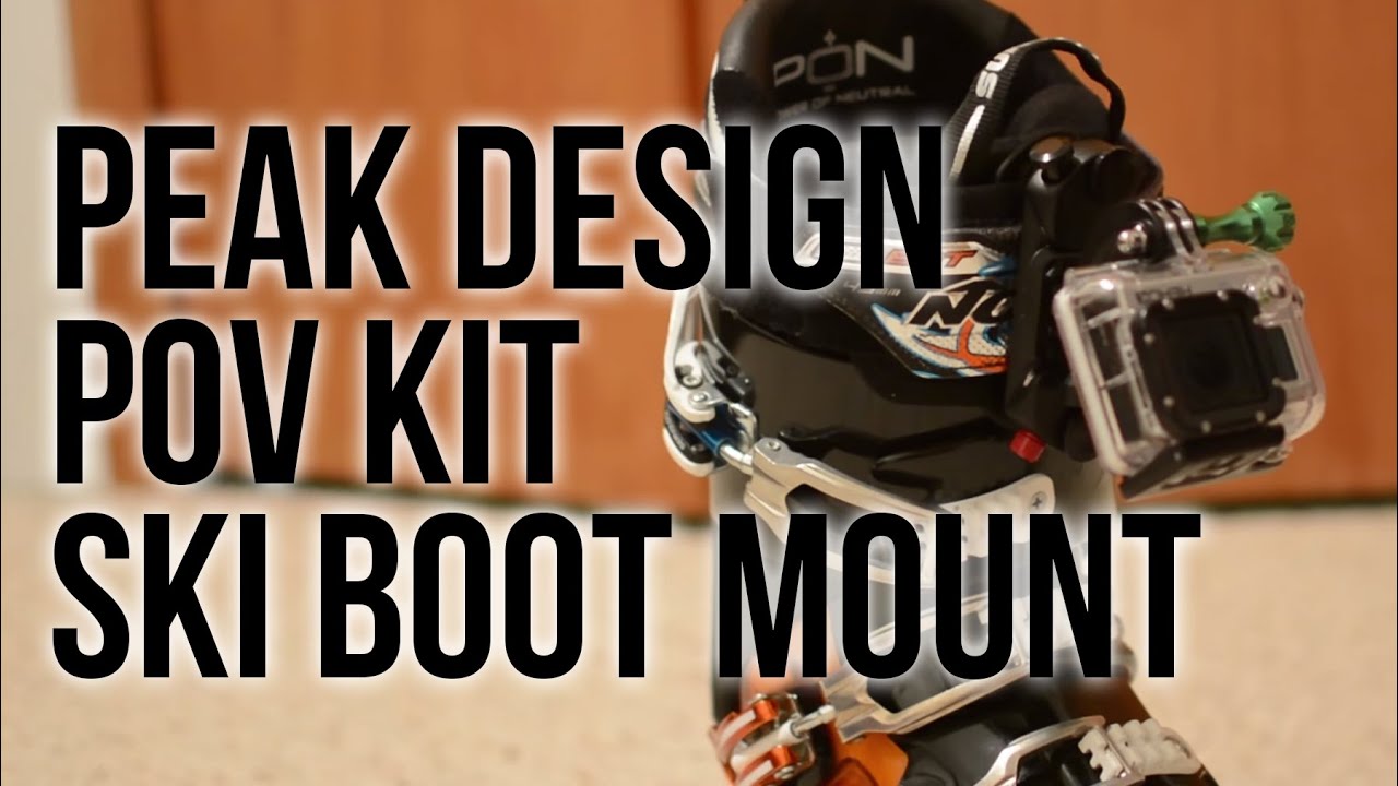 Peak Design POV Kit Ski Boot Mount: GoPro Tips and Tricks - YouTube