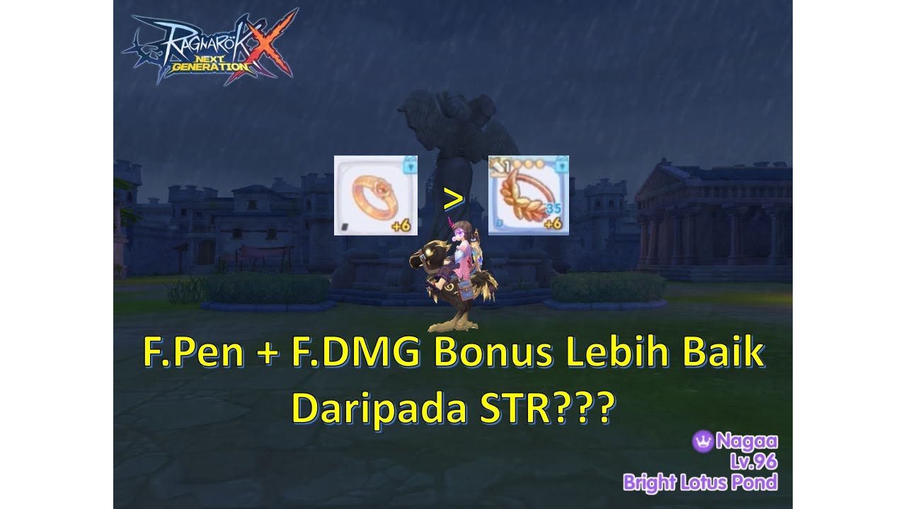 ROX F.Pen + F.DMG Bonus Lebih Baik Daripada STR??? - YouTube