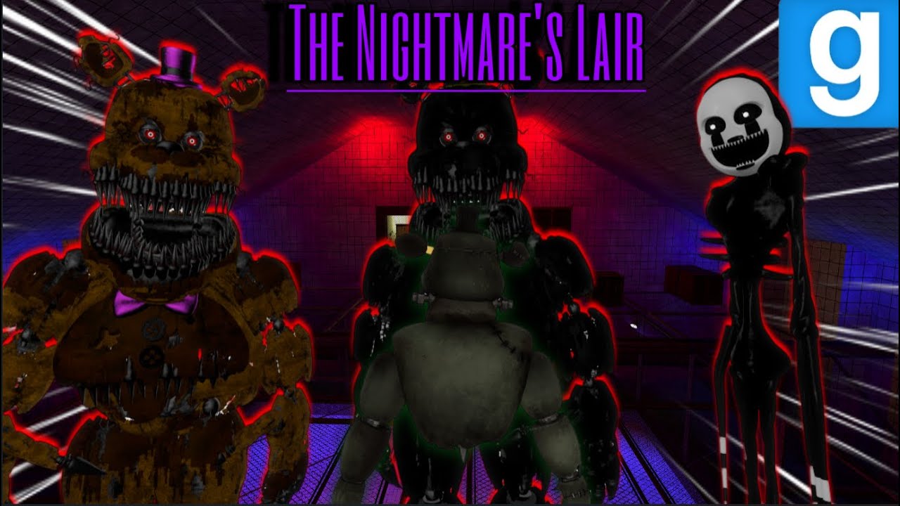 Gmod FNAF | The Nightmare's Lair - YouTube