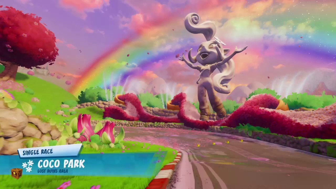 Crash™ Team Racing Nitro-Fueled Coco racetrack! - YouTube