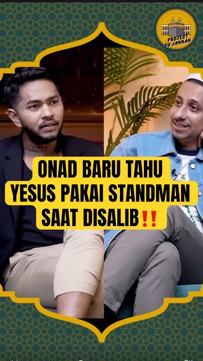 YESUS PAKAI STANDMAN‼️ONAD TANYA KE HABIB JAFAR #onadioleonardo #habibjafar #login - YouTube