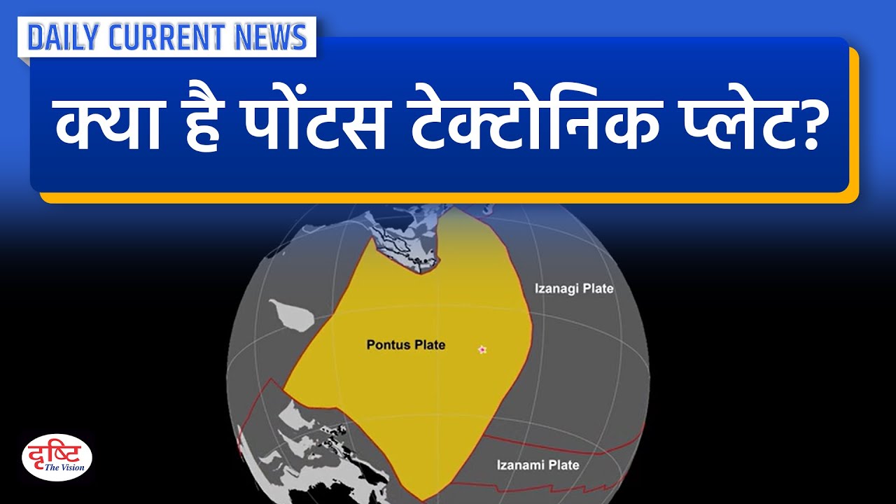 What is Pontus Tectonic Plate? : Daily Current News | Drishti IAS - YouTube