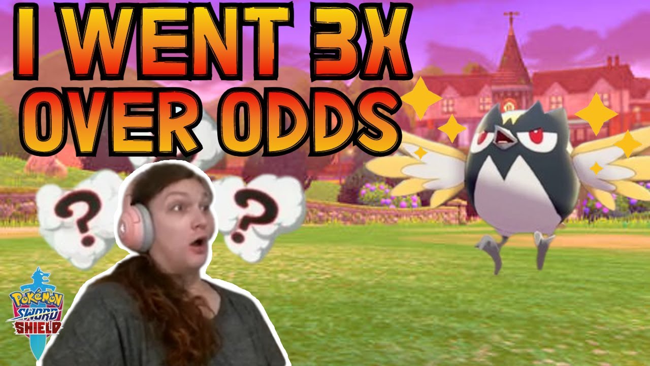 3x OVER ODDS for Shiny Rookidee || Pokemon Sword/Shield Shiny Pokemon ...