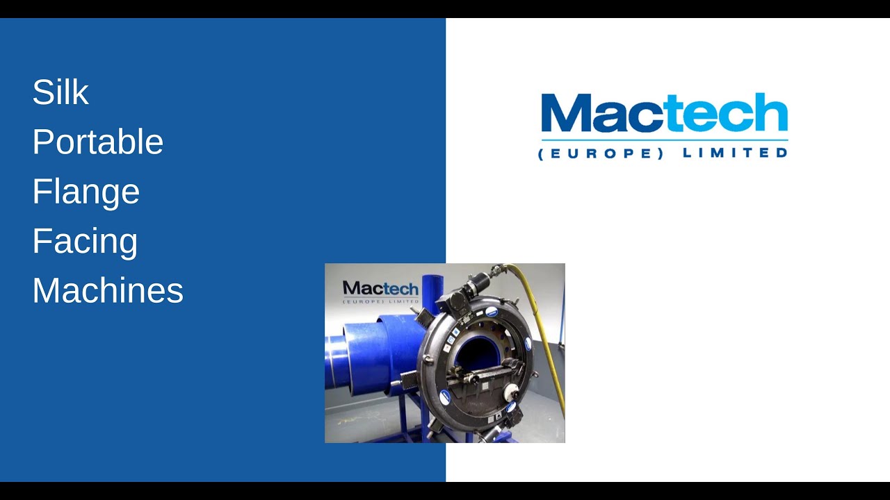 Silk Portable Flange Facing Machines - YouTube