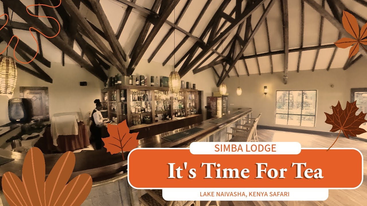 Evening tea at Simba Lodge, Naivasha, Kenya - YouTube