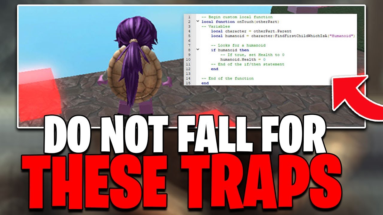 DO NOT Fall for These Roblox Traps!!! *EXPOSED* - YouTube