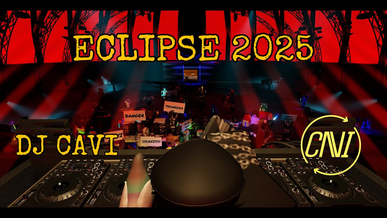 DJ CAVI | HARDSYLE\UPTEMPO SET | ECLIPSE 2025 - YouTube