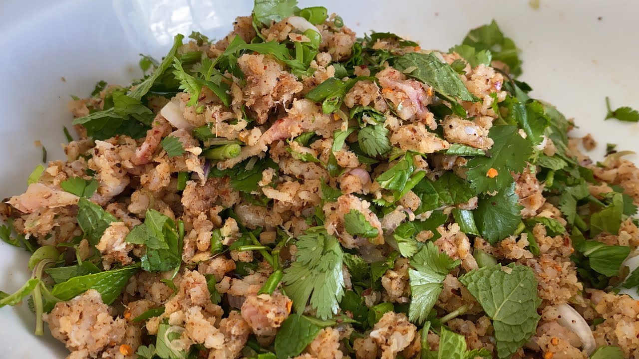 How To Make Goi Pa - Easy Recipe - YouTube