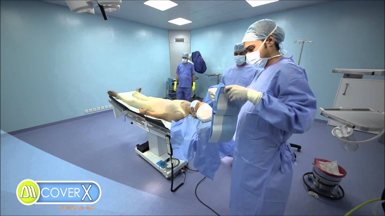 Cover X® Sterile, Disposable Drapes (Neurosurgery) and Gowns Video ...