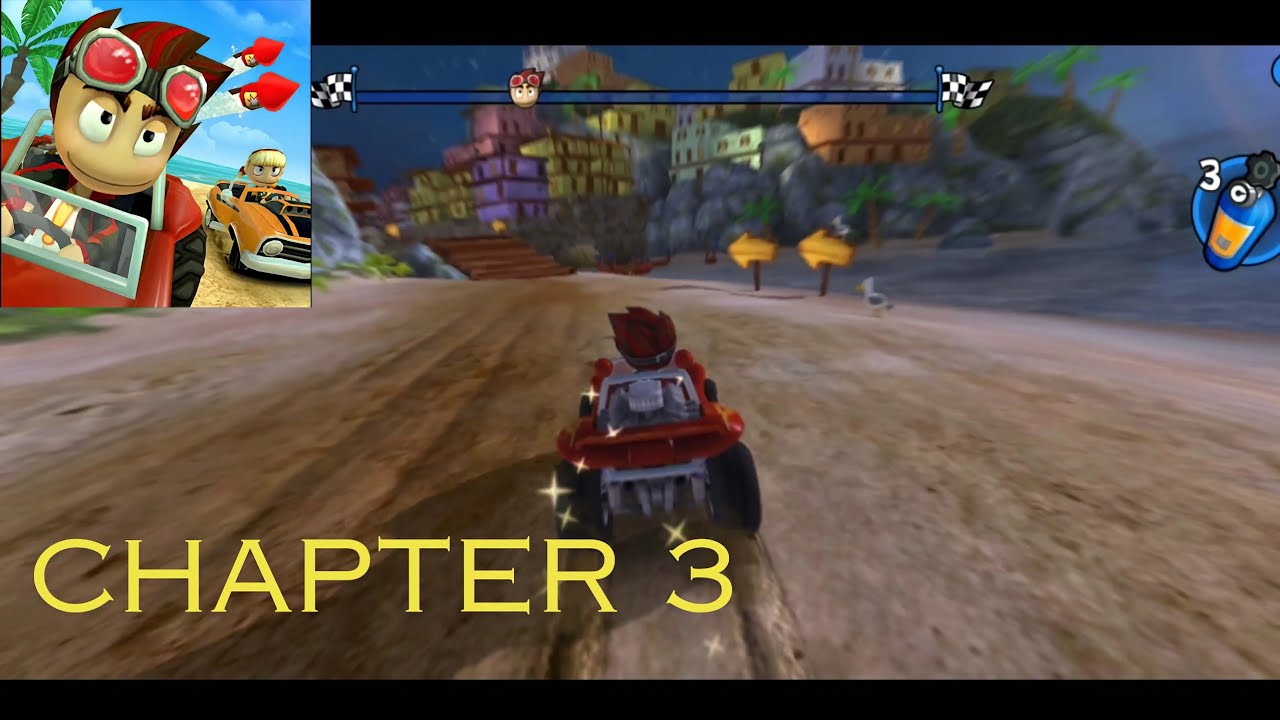 Race Series 6-10 [Sunshine Sprint] - Beach Buggy Racing [part 5] - YouTube
