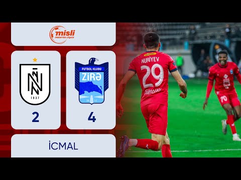 Neftçi 2:4 Zirə | Futbol, Misli Premyer Liqası, 30-cu tur | İCMAL