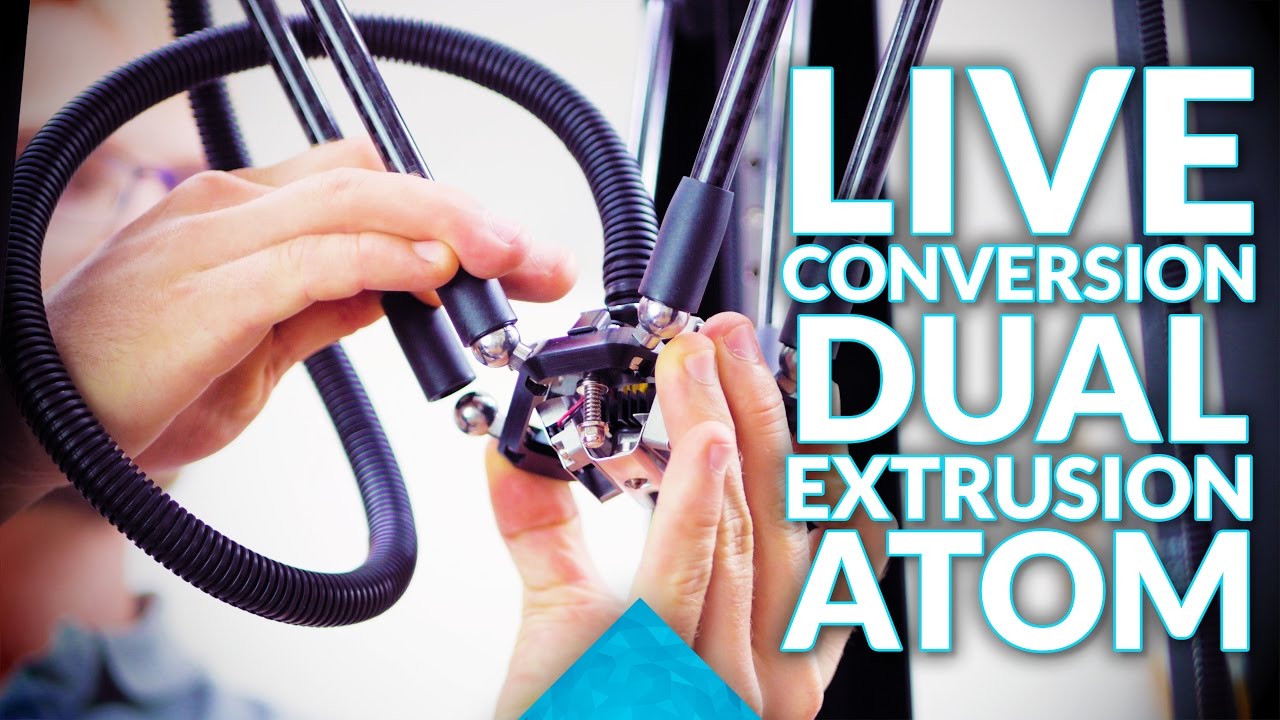 2-in-1-out dual extrusion upgrade on the ATOM! [2] Wiring - YouTube