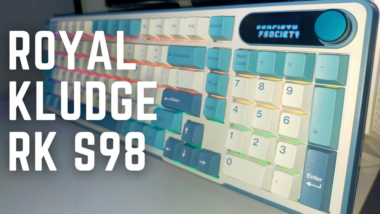 Royal Kludge RK S98 | UNBOXING | 4K UHD | - YouTube