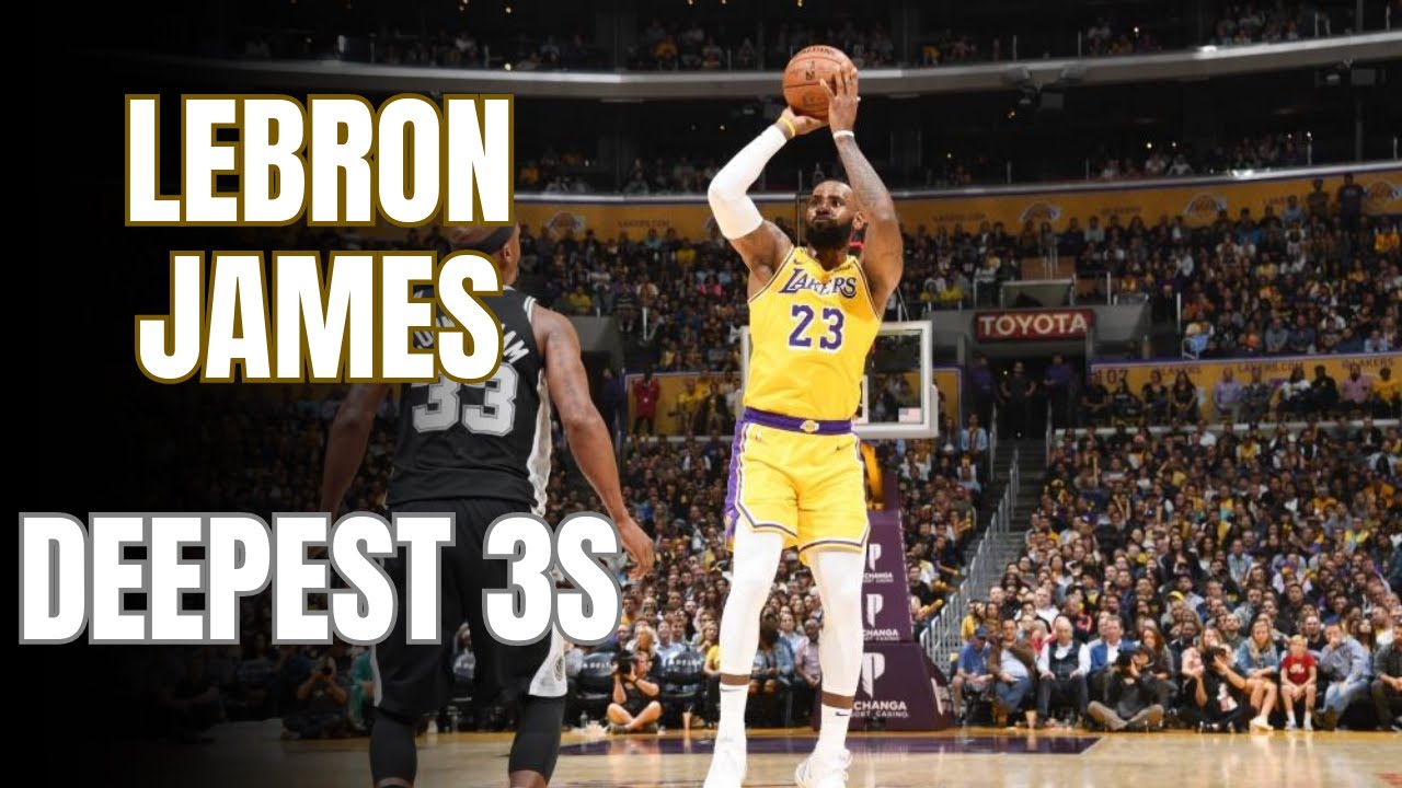 LeBron James | Deep 3pointer Highlights - YouTube