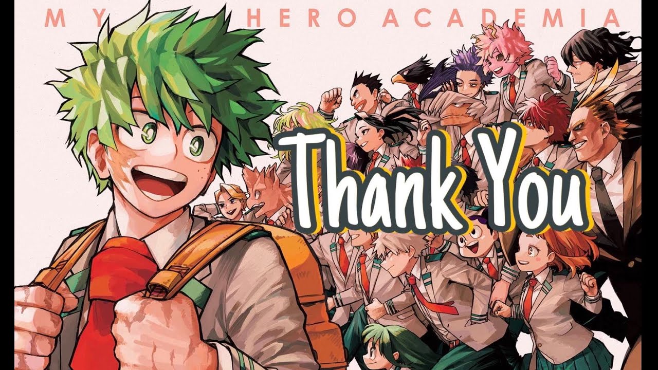 Thank you, My Hero Academia. (yappathon) - YouTube