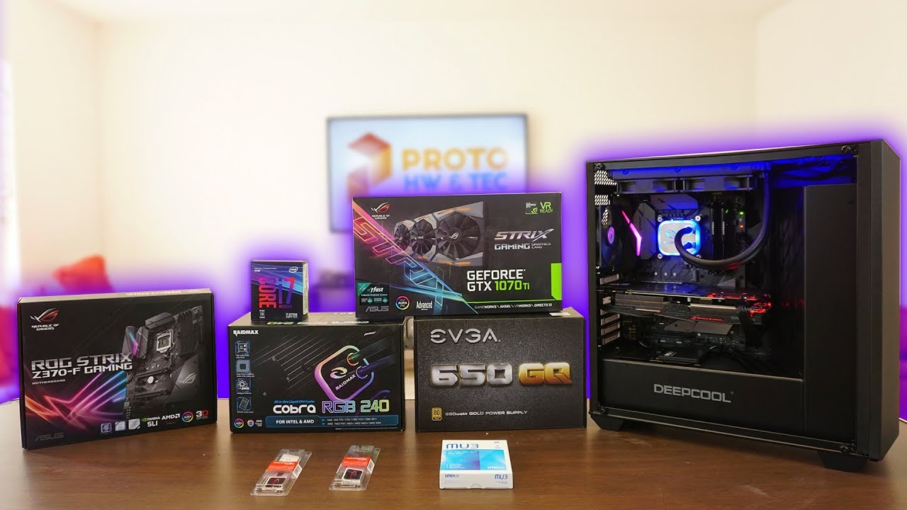 Ensamblando PC para Gaming y Edición de video- Proto Hw & Tec - YouTube