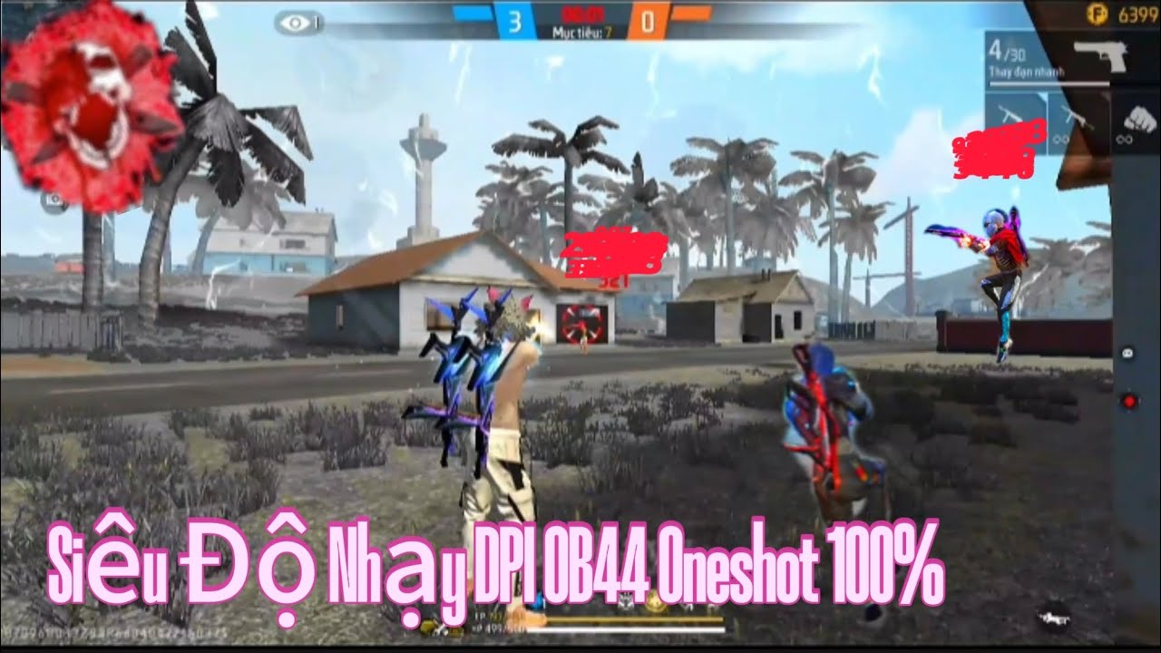 FREE FIRE | Độ Nhạy DPI OB44 Oneshot 100% | Oneshot DPI Sensitivity 100 ...