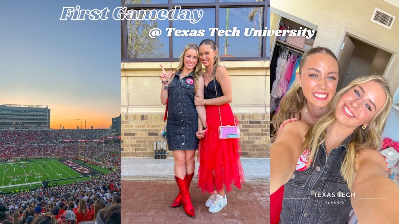first texas tech gameday as a college student! - YouTube