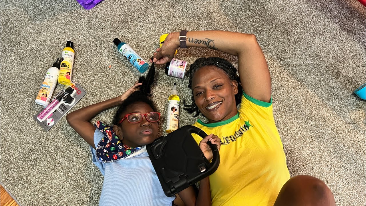 Spend the evening with us. Doing Kamis hair & Chatting #Special-needs # ...