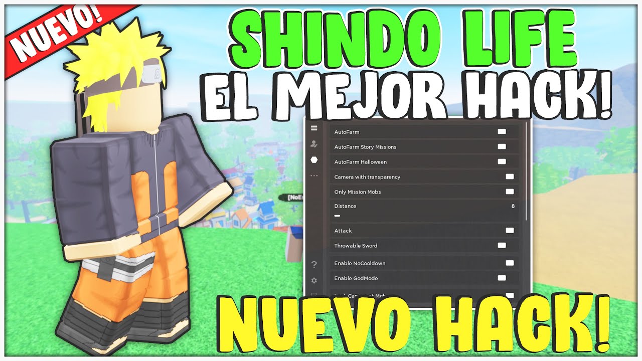 [NUEVO] EL MEJOR HACK DE SHINDO LIFE | AUTOFARM, MODO DIOS, AURA KILL Y ...