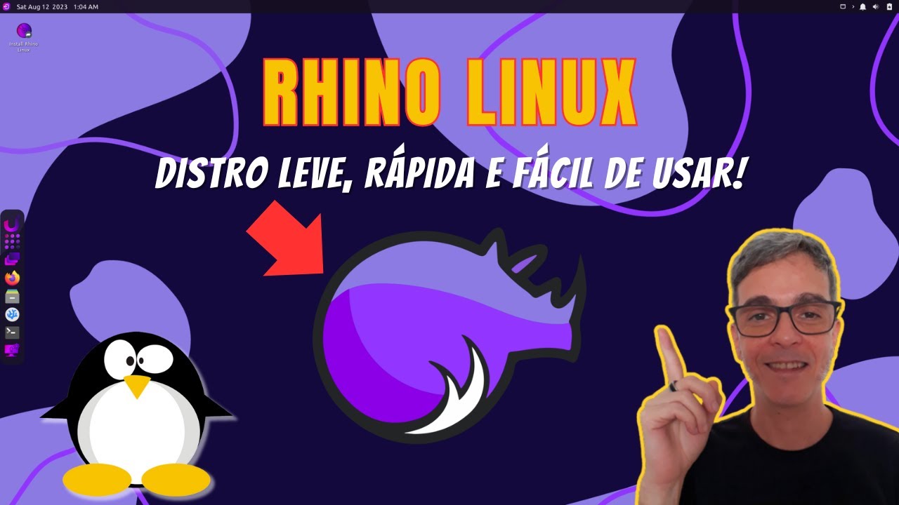 RHINO LINUX - DISTRO LEVE, RÁPIDA e FÁCIL de USAR!🐧 - YouTube