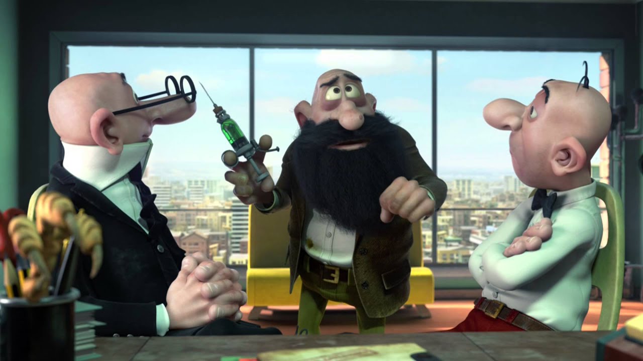 Mortadelo y Filemón contra Jimmy el cachondo - Clip Bacterio - YouTube