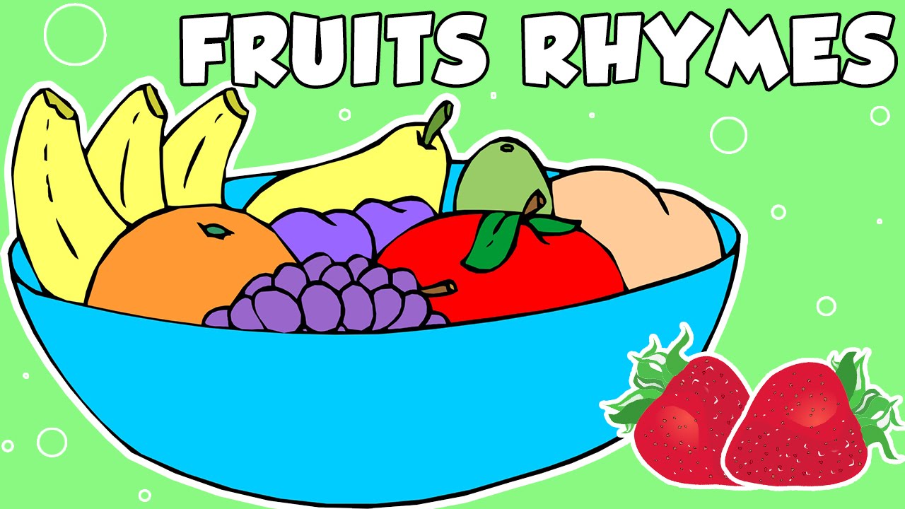 Rhymes For Children | Fruits Collection | Cartoon Rhymes Back To Back ...