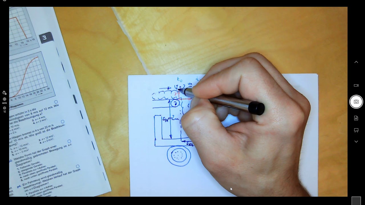 Physik Freier Fall Anwendungsbeispiel2 - YouTube