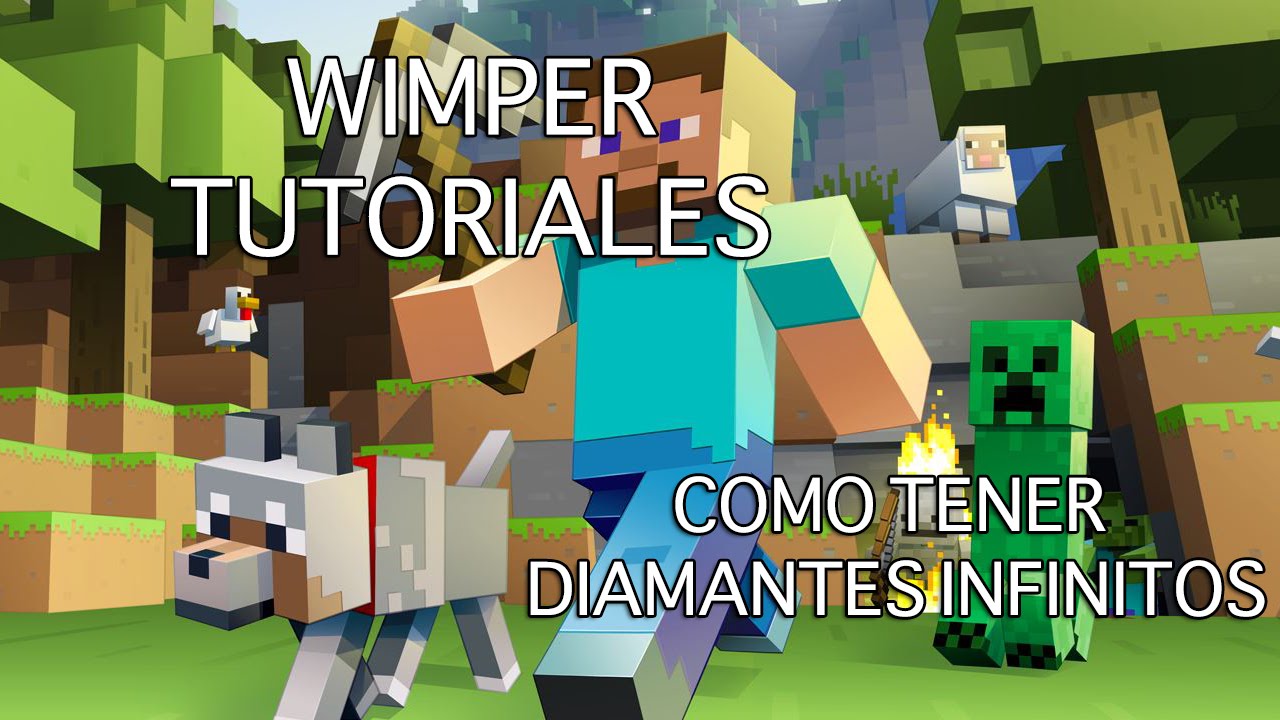 Minecraft Como Tener Diamantes Infinitos Youtube