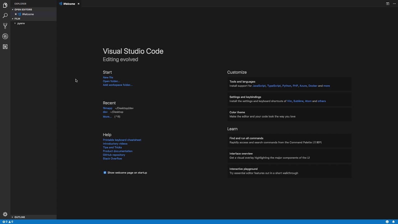 Create a project | Creating a web application using Django - YouTube